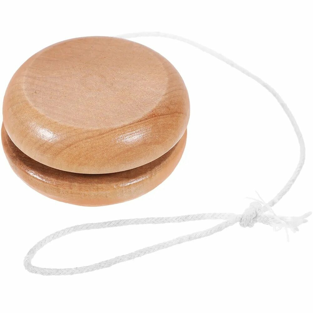 Деревянный Йо-Йо, Безопасный Материал, Для Развития Координации, 1 Штука