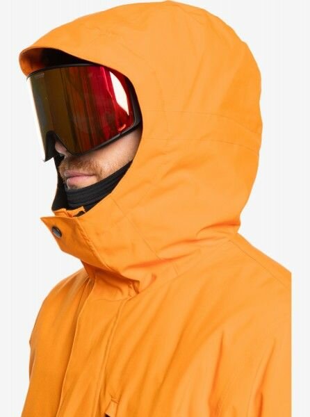 Пуховик Quiksilver Весна-лето 2024, размер XS, оранжевый — фото 1