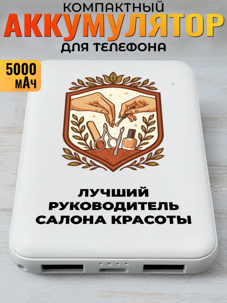 Повербанк "Лучший руководитель салона красоты"