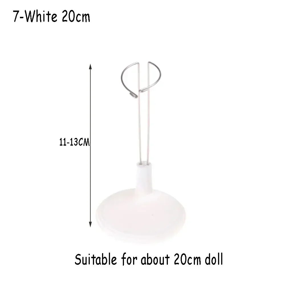 Белая подставка для кукол 20 см (7-White 20cm)