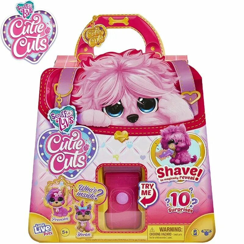 Интерактивная игрушка Scruff-a-Luvs Cutie Cuts с сюрпризами для собак