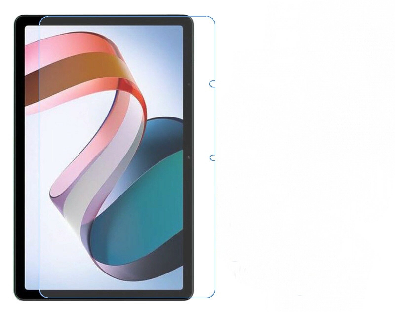 Защитная пленка MyPads Forti Film для планшета Xiaomi Redmi Pad глянцевая