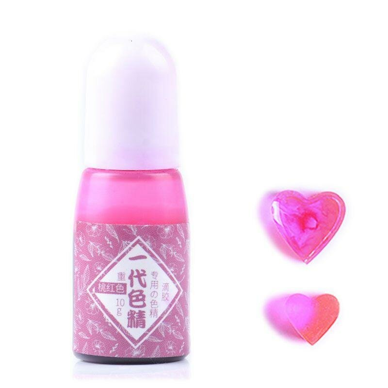 Пигмент для эпоксидной смолы, 20 цветов, Розовый