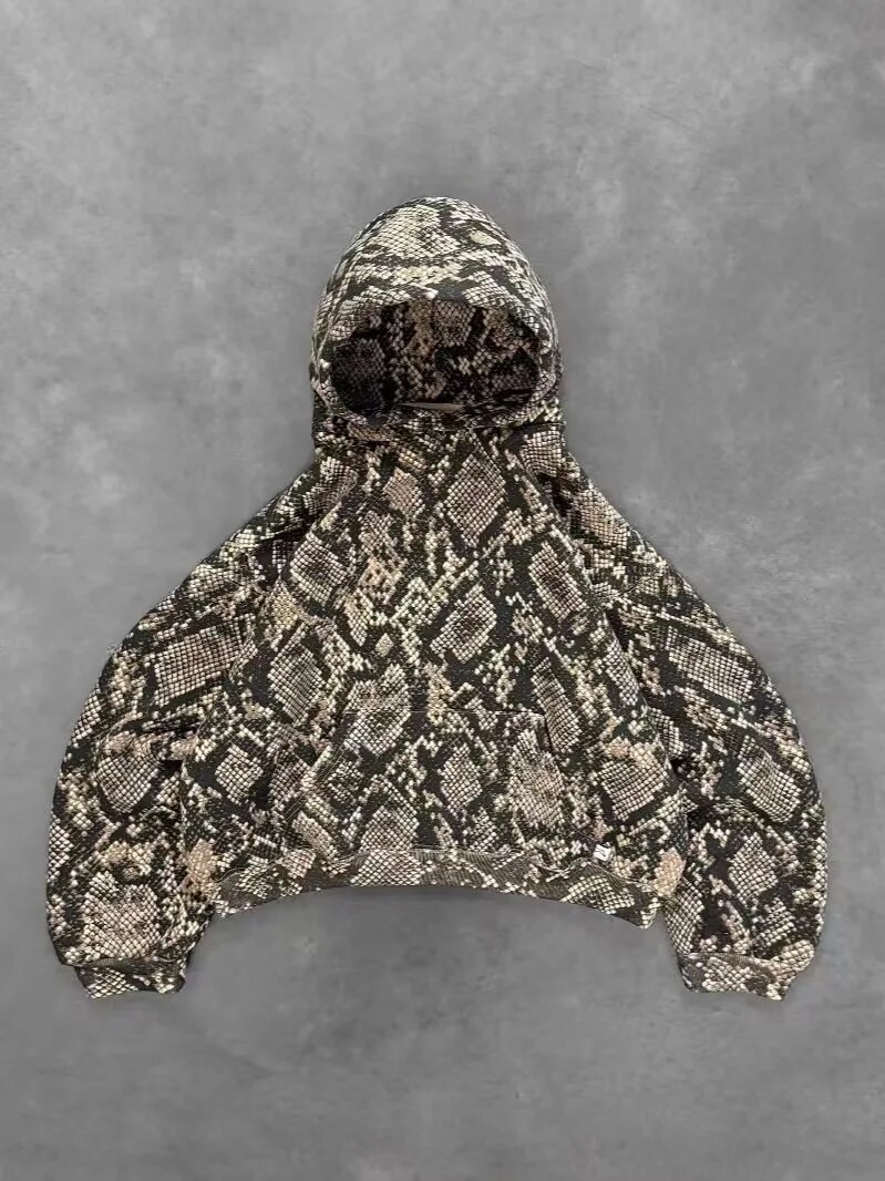 Свитер с капюшоном Oversized, NO zipper, S