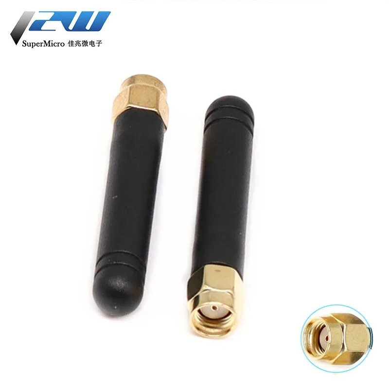 Внешняя WiFi антенна 2.4ГГц SMA 3dBi, 5CM female