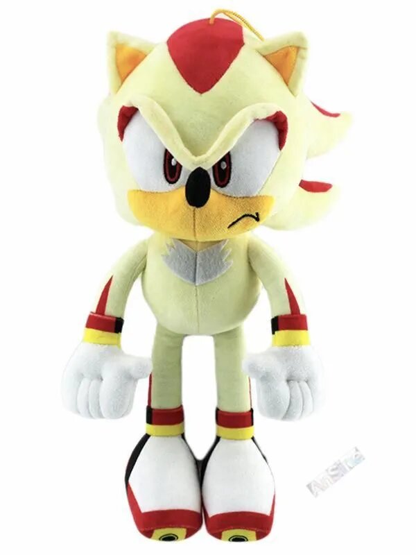Мягкая игрушка Sonic The Hedgehog Super Shadow 30 см, плюш