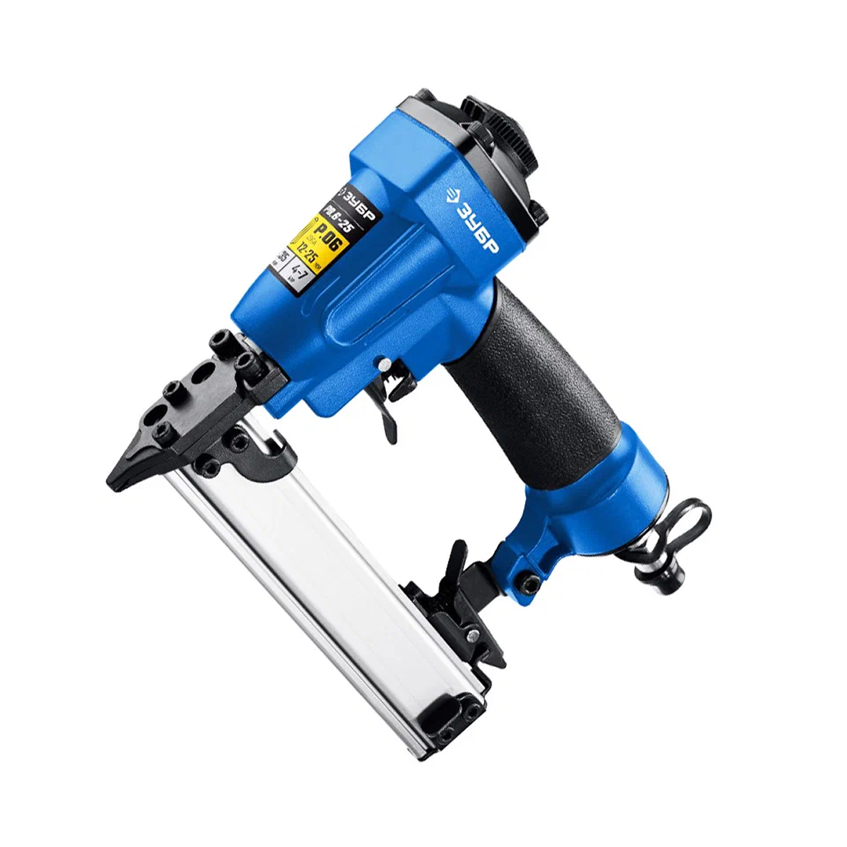 Гвоздезабивной пневматический пистолет ЗУБР P0.6-25 Профессионал 31936, шпильки P0.6