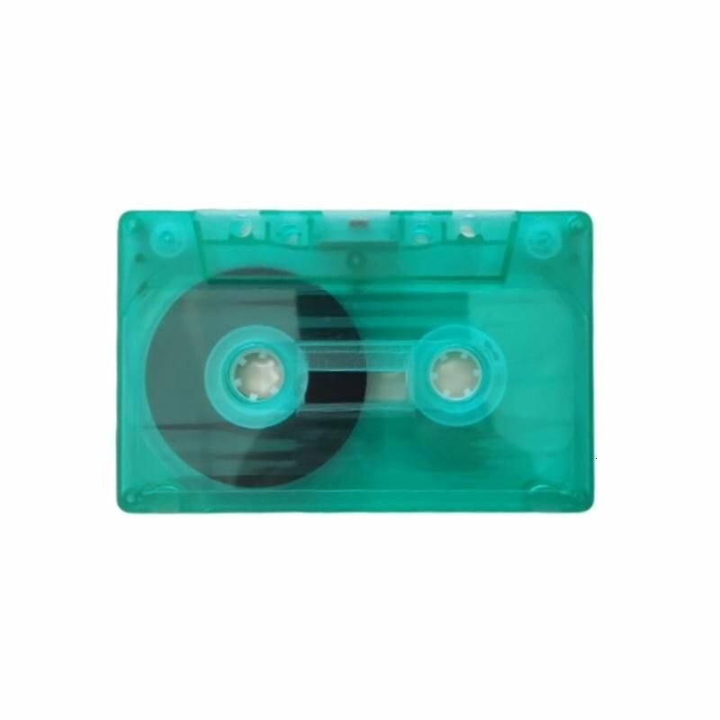 Пустые кассеты для записи, Прозрачный зеленый - 90
