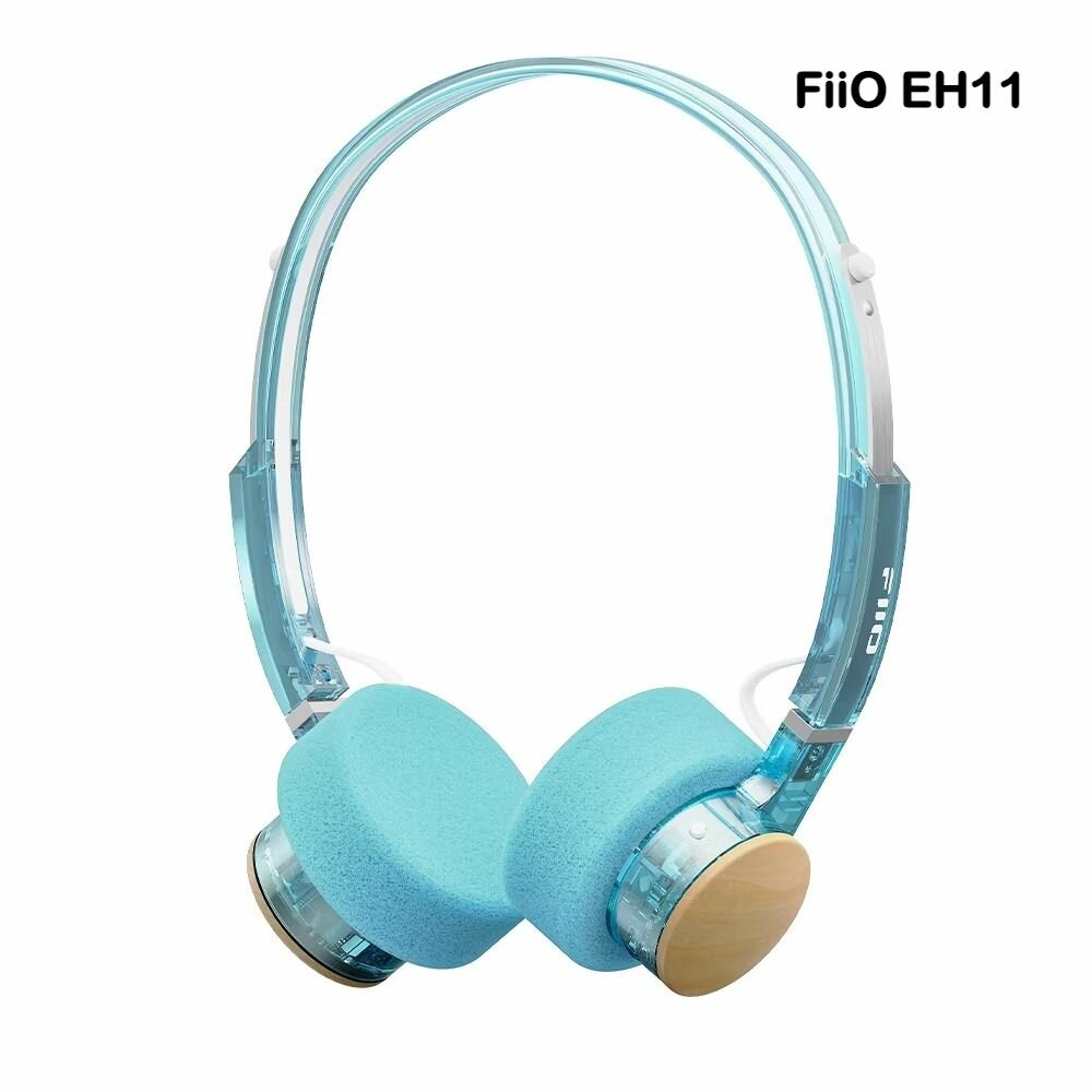 FiiO EH11 Ретро-гарнитура LDAC Bluetooth 6.0 Небольшие наушники с накладным дизайном, 40 мм Большой динамический драйвер