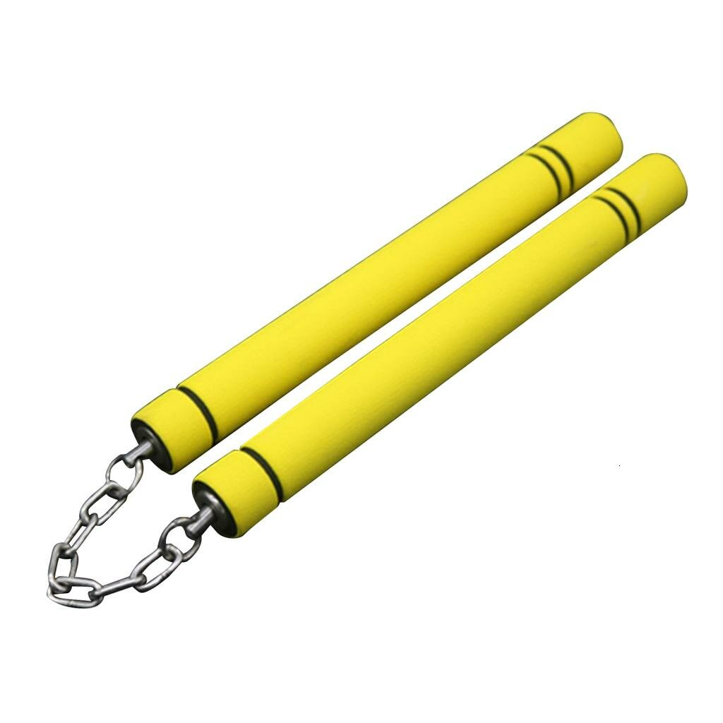 Боевые палки-тренажёры из поролона, Желтый - Дети