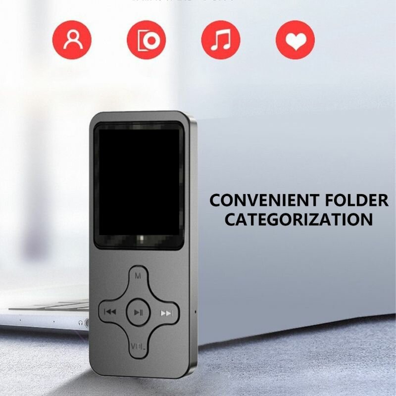 Плеер Walkman MP3MP4-16 ГБ-красный