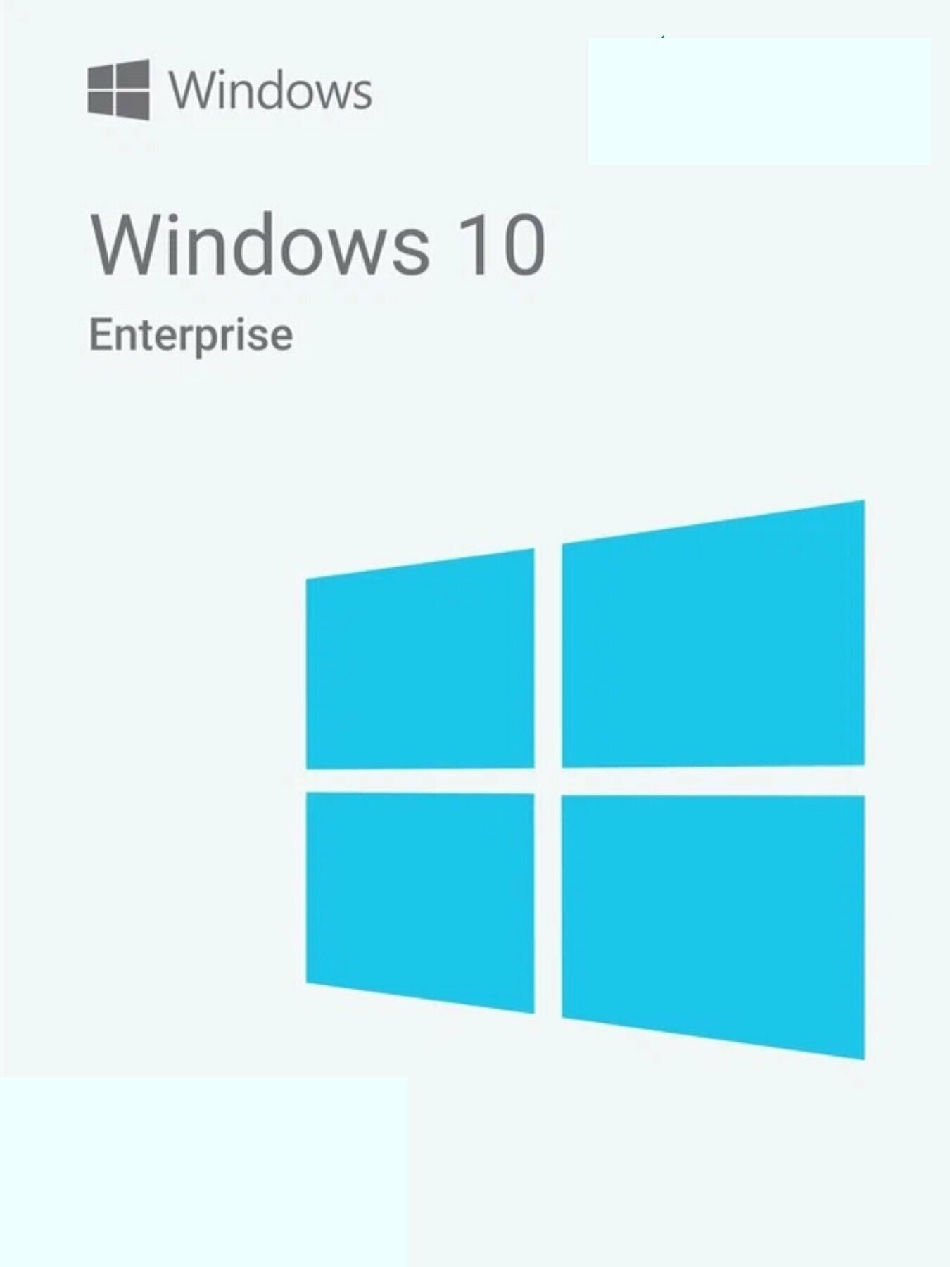 Ключ Microsoft Windows 10 Enterprise (Корпоративная) / лицензия для 1 устройства