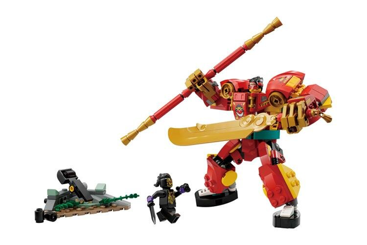 Конструктор унисекс LEGO Little Monkey King Collection 80040 Goku Kid Transforming Mecha, 277 деталей