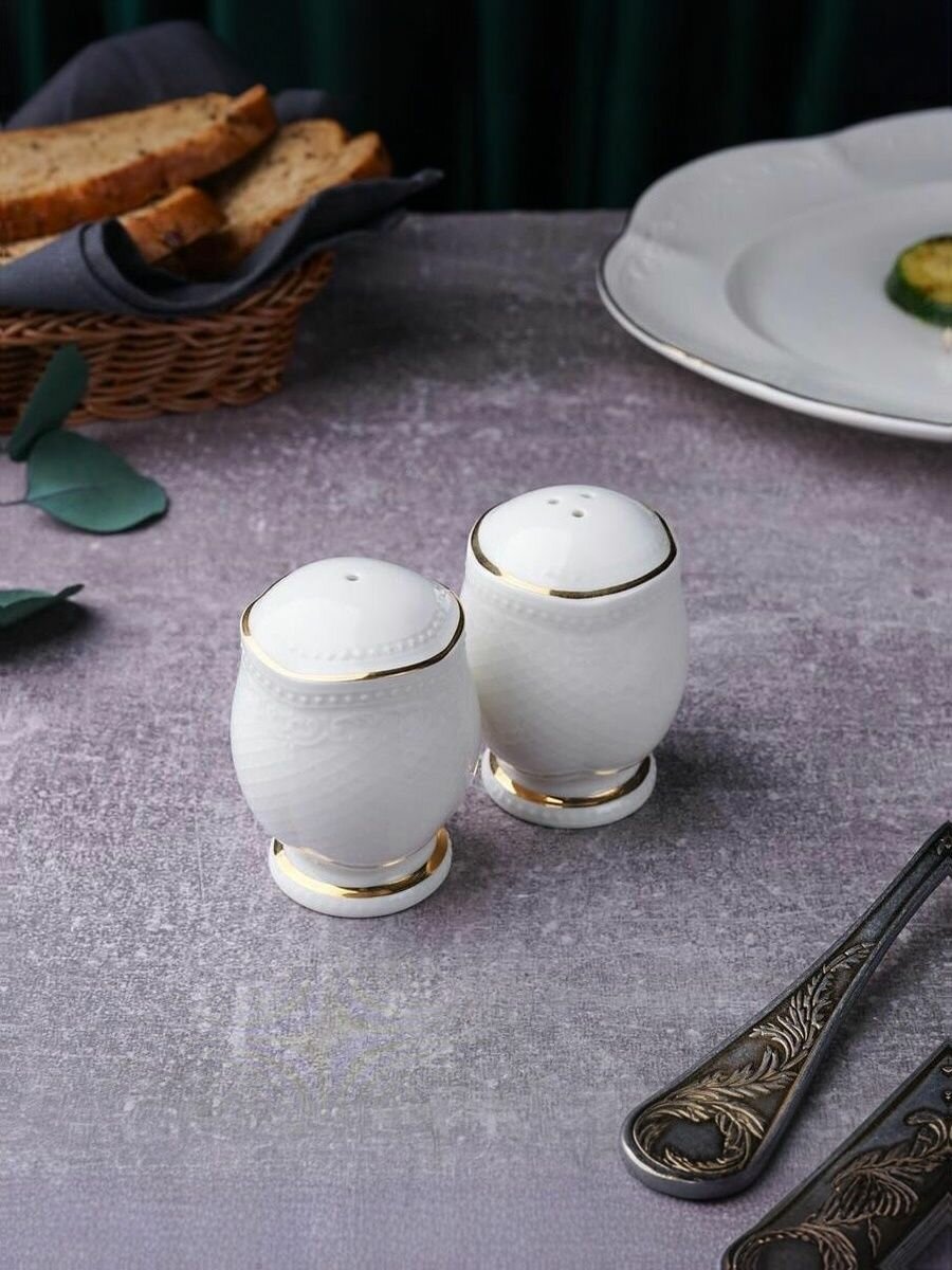 Набор для специй Aristocrat Gold, 2 предмета — фото 1