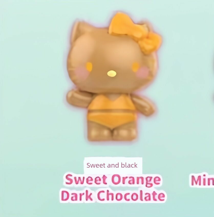 Оригинальные милые фигурки Hello Kitty из серии Summer Rainbow Candy от TOPTOY: очаровательные разноцветные кошечки в
