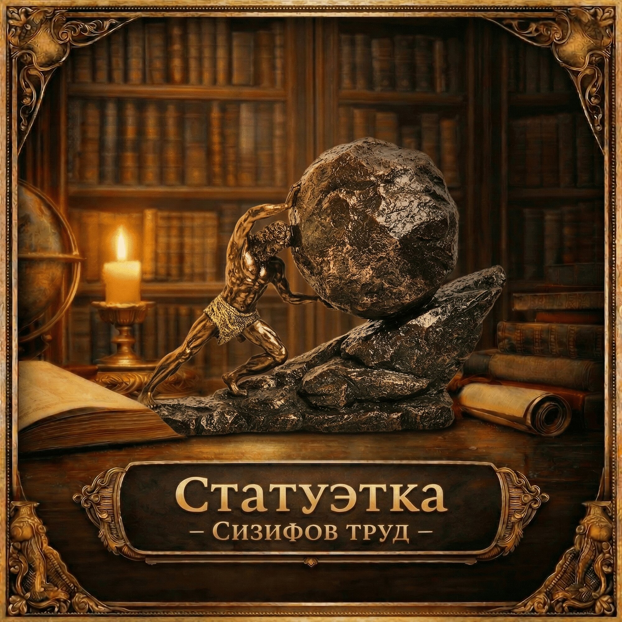 Статуэтка Сизифов труд