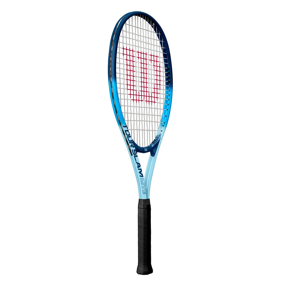 Ракетка для большого тенниса Wilson Tour Slam Lite Gr3, WR199010U3, для любит, алюминий, со струнами, сине-голубая