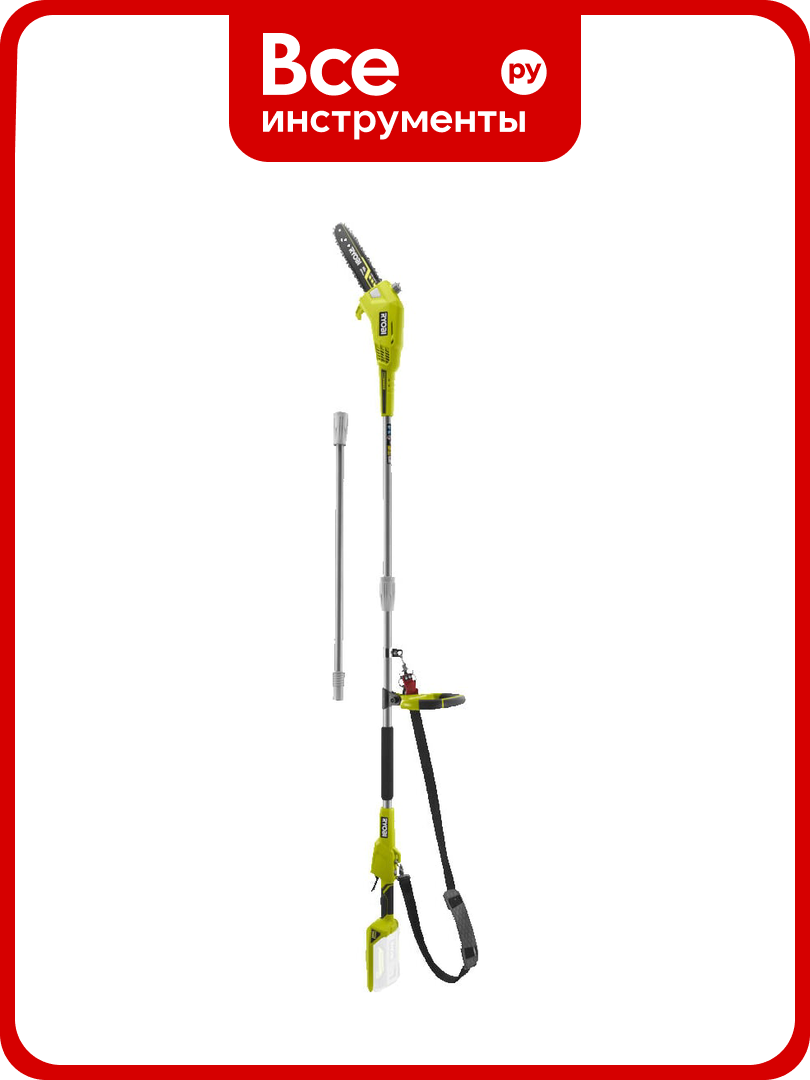 Цепной высоторез Ryobi MAX POWER 36В RY36PP25A-0 5133005786, для ухода за садовыми деревьями