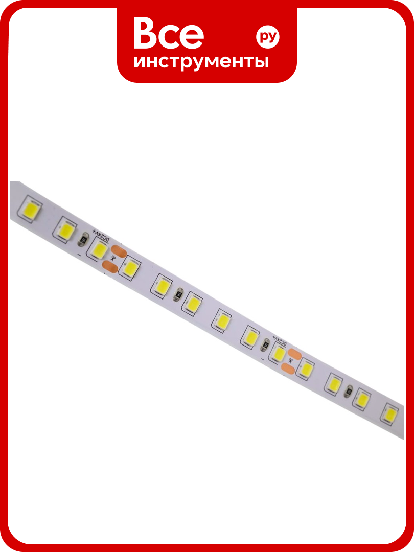 Светодиодная лента truEnergy 9,6W/m 6000K 24V SMD2835 120D IP20 950Lm 5м 16519