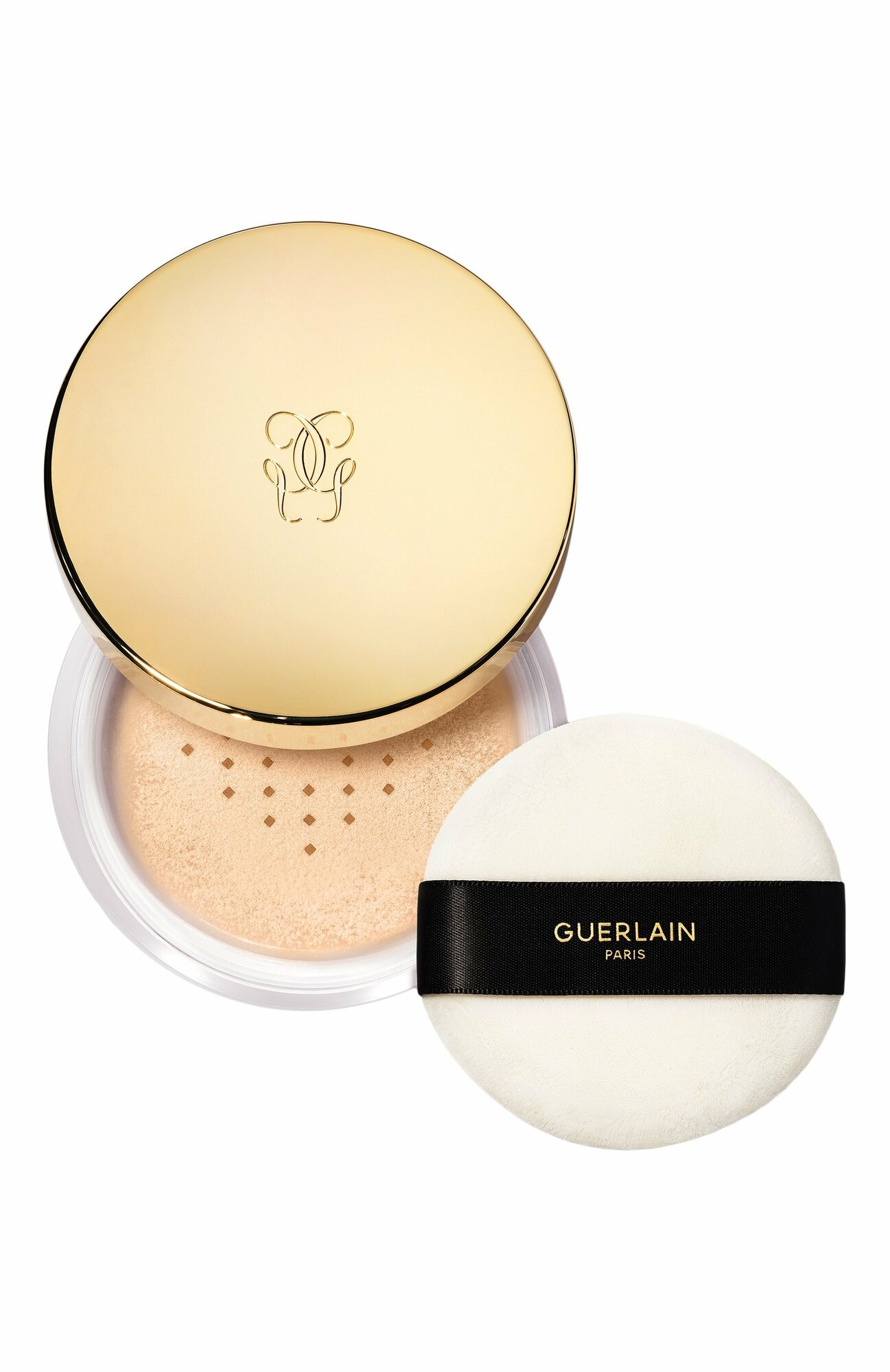 Рассыпчатая пудра для лица Parure Gold Skin, оттенок 03 Средний (35g) Guerlain
