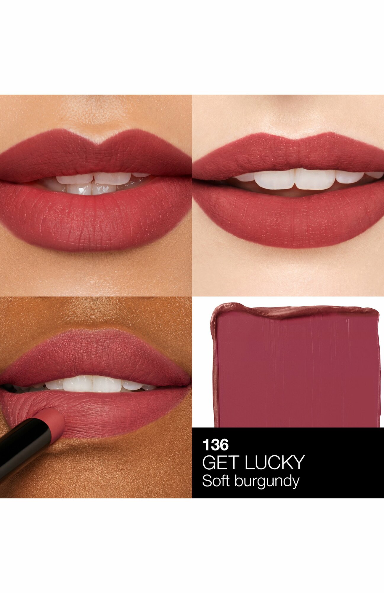 Помада для губ Powermatte Lipstick, оттенок Get Lucky NARS