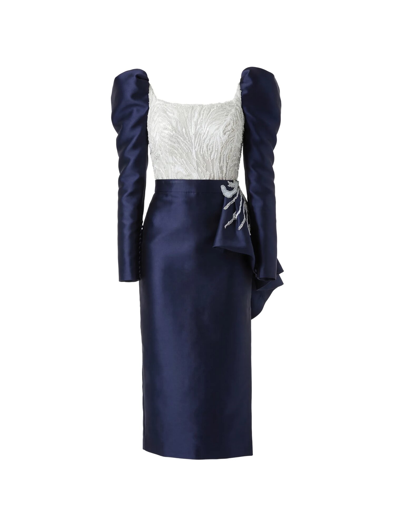 Платье Beaded midi dress