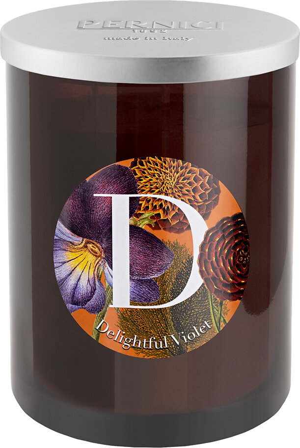 Pernici Свеча ароматическая Elementi "Восхитительная фиалка" 900 г Elementi Delightful Violet 900 1 шт.