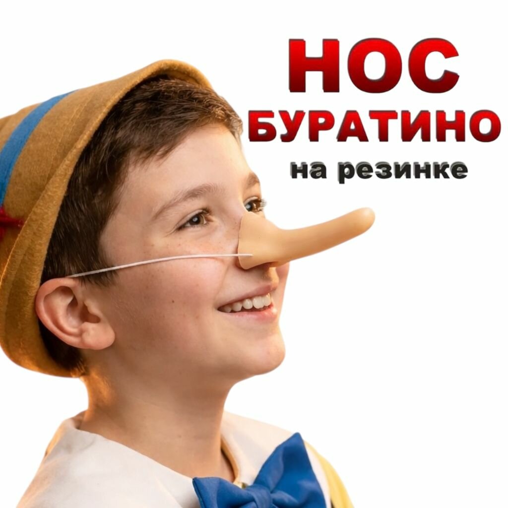 Нос буратино