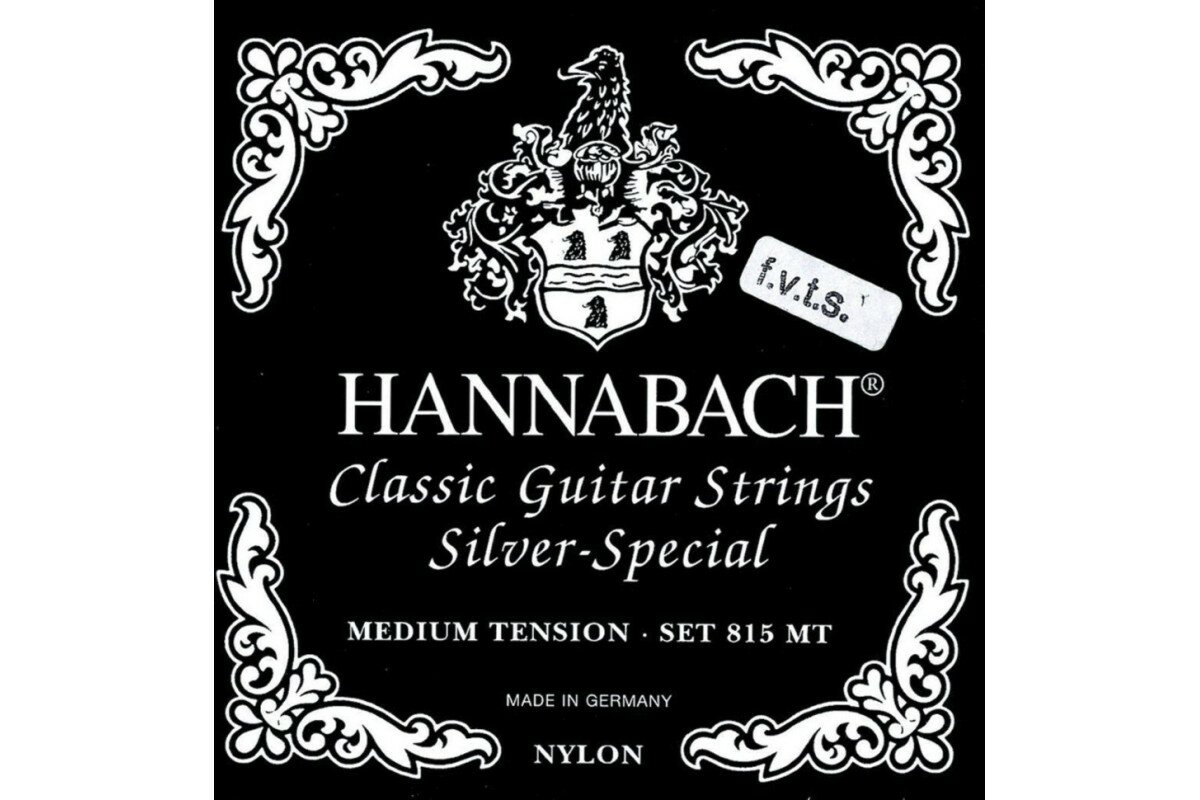 HANNABACH 815FHT Set high струны для классической гитары