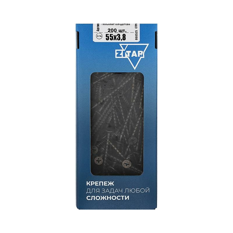 Саморез ШСГД 3.8х55 (уп.200шт) Tech-Krep/Zitar 117914