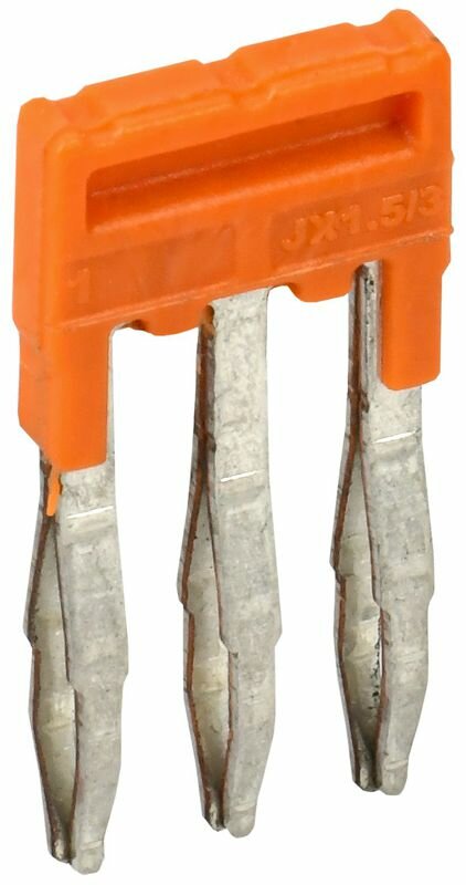 Перемычка гребенчатая для CP 1.5кв. мм 3PIN IEK YCT20-00-K03-001-EC-3P
