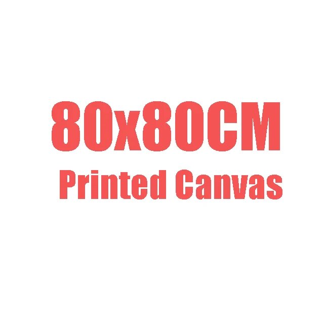 80x80см напечатанный холст для вышивания крестом 18CT