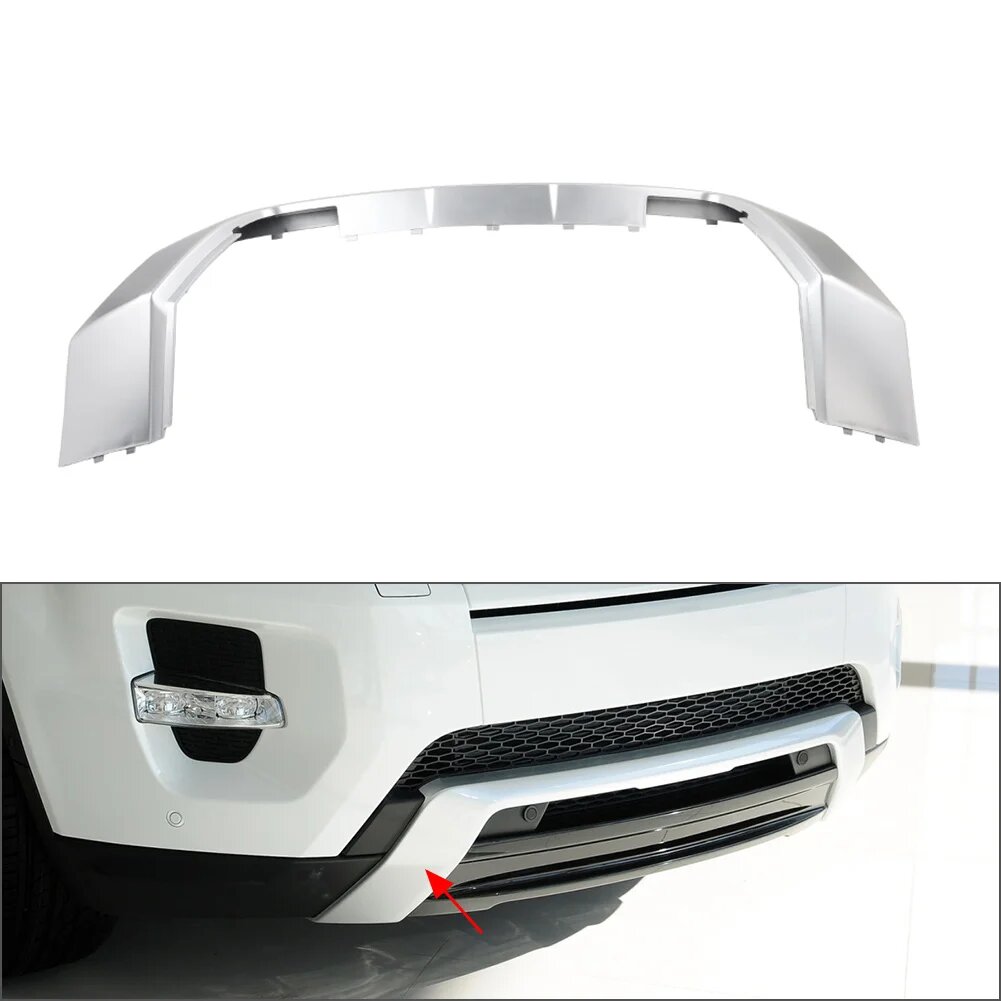 Защита бампера Land Rover Range Rover Evoque 2012-2015, серебристая