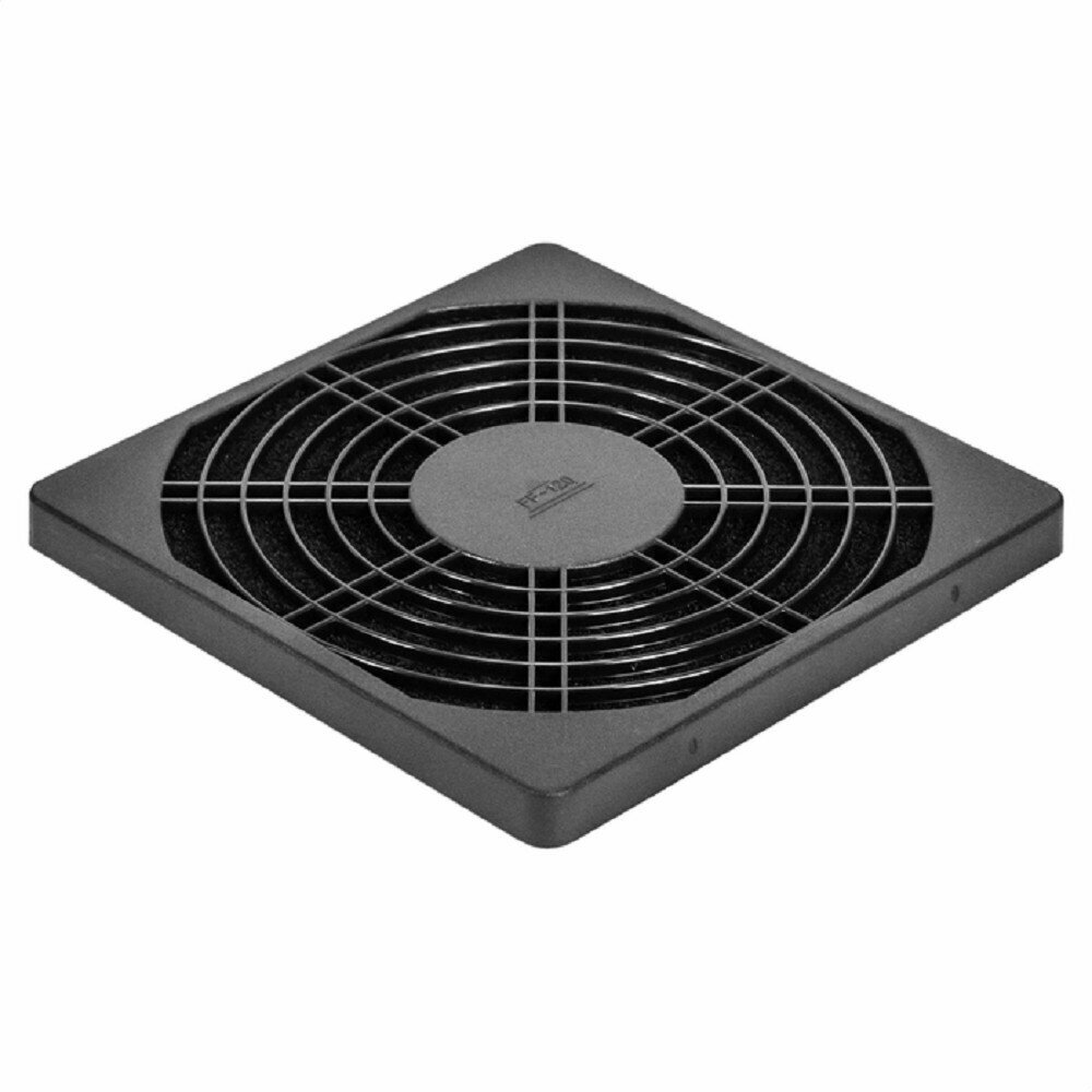 Решетка Exegate EG-120PSFB, 120 x 120, Пластик