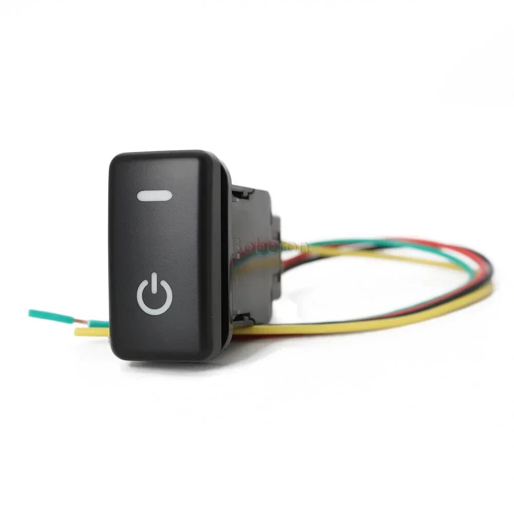 Автомобильный светодиодный светильник DRL, включение и выключение, передние и задние противотуманные фары, кнопка переключения для Toyota FJ Land Cruiser Prado 120 LC100