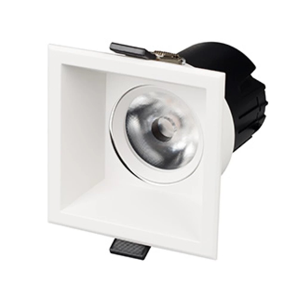 Светильник MS-FLOW-BUILT-S85x85-6W Warm3000 (WH, 55 deg, 230V) (Arlight, IP20 Металл, 5 лет) 060941