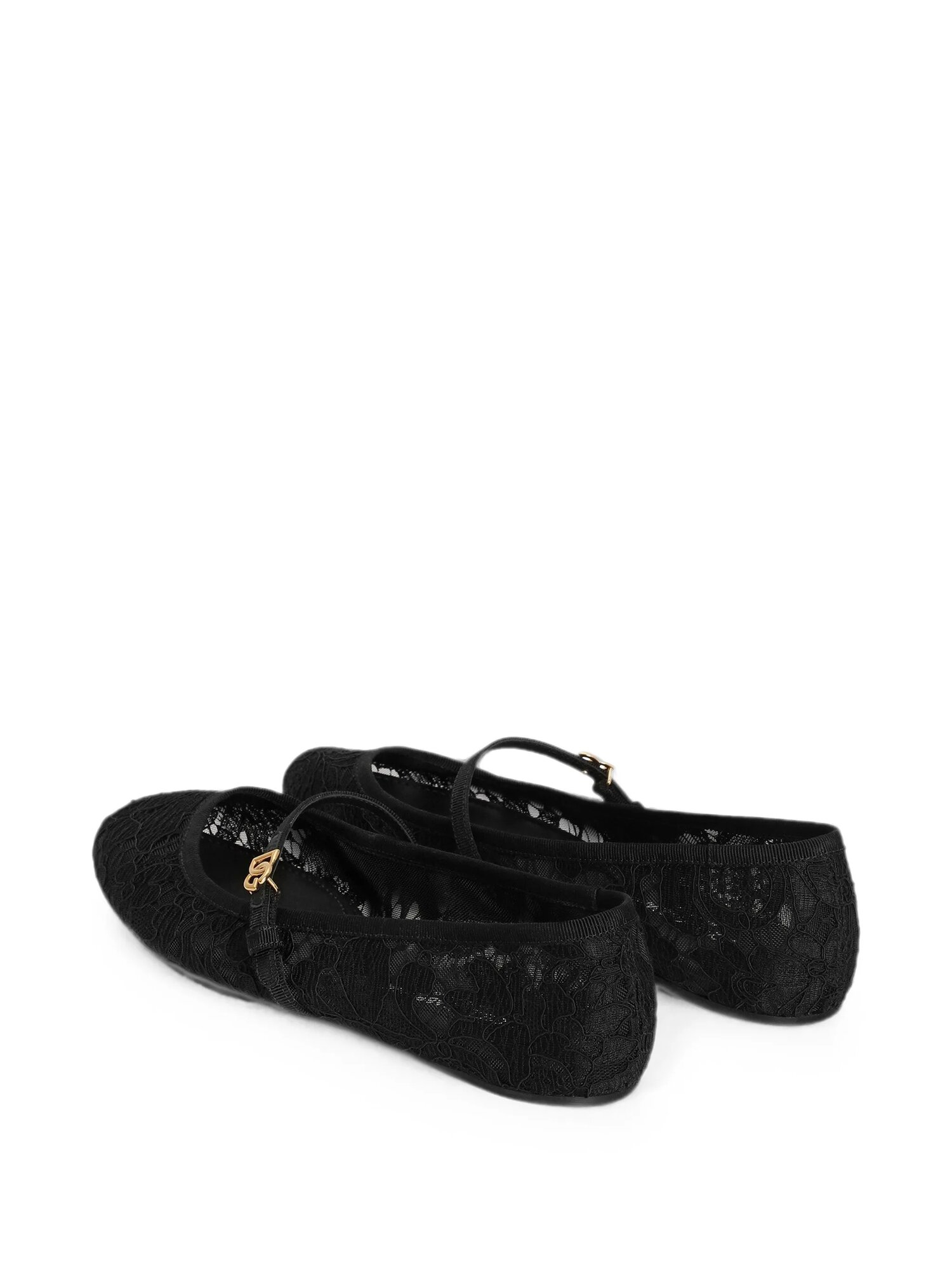 Балетки DOLCE & GABBANA Lace ballet flats, размер 40.5 EU — фото 1