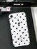 Силиконовый чехол на Apple iPhone XR / Айфон XR с принтом Узор в горошек