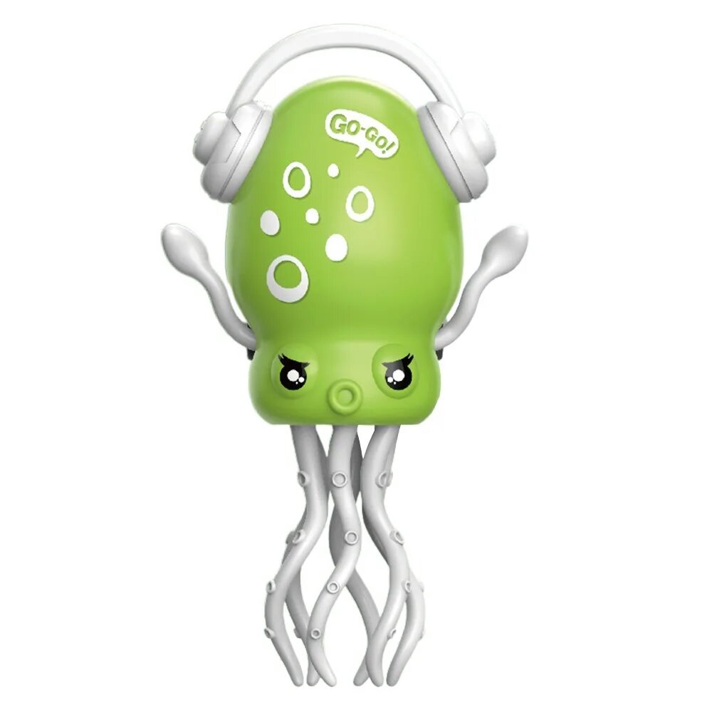 Танцующий осьминог Wiggly Wonder Зеленый, Green 2