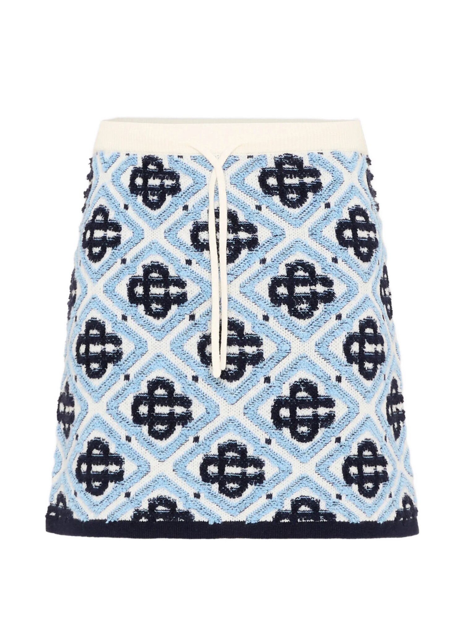Юбка Monogram-knit drawstring skirt