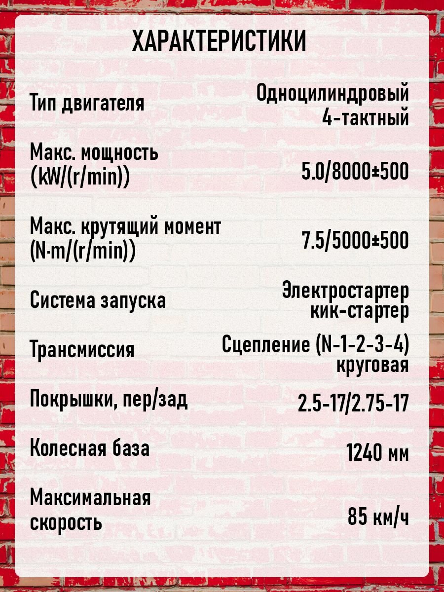 Мопед Alpha SA Max (Тюнинг) красный — фото 1