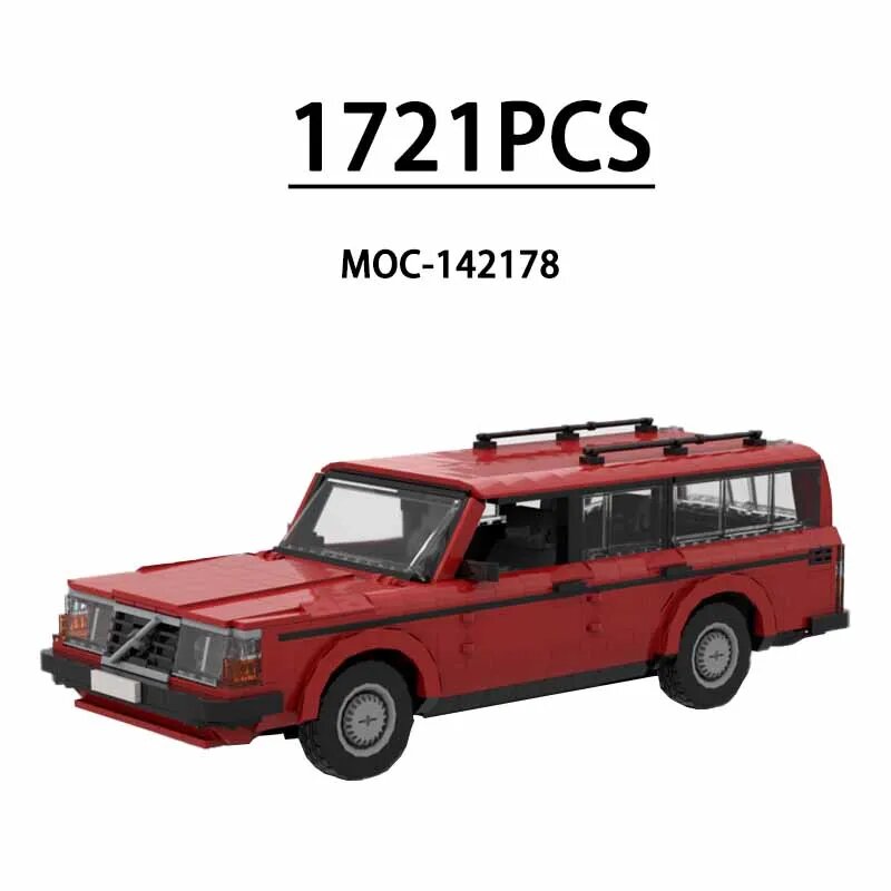 Конструктор спортивного автомобиля MOC-142178
