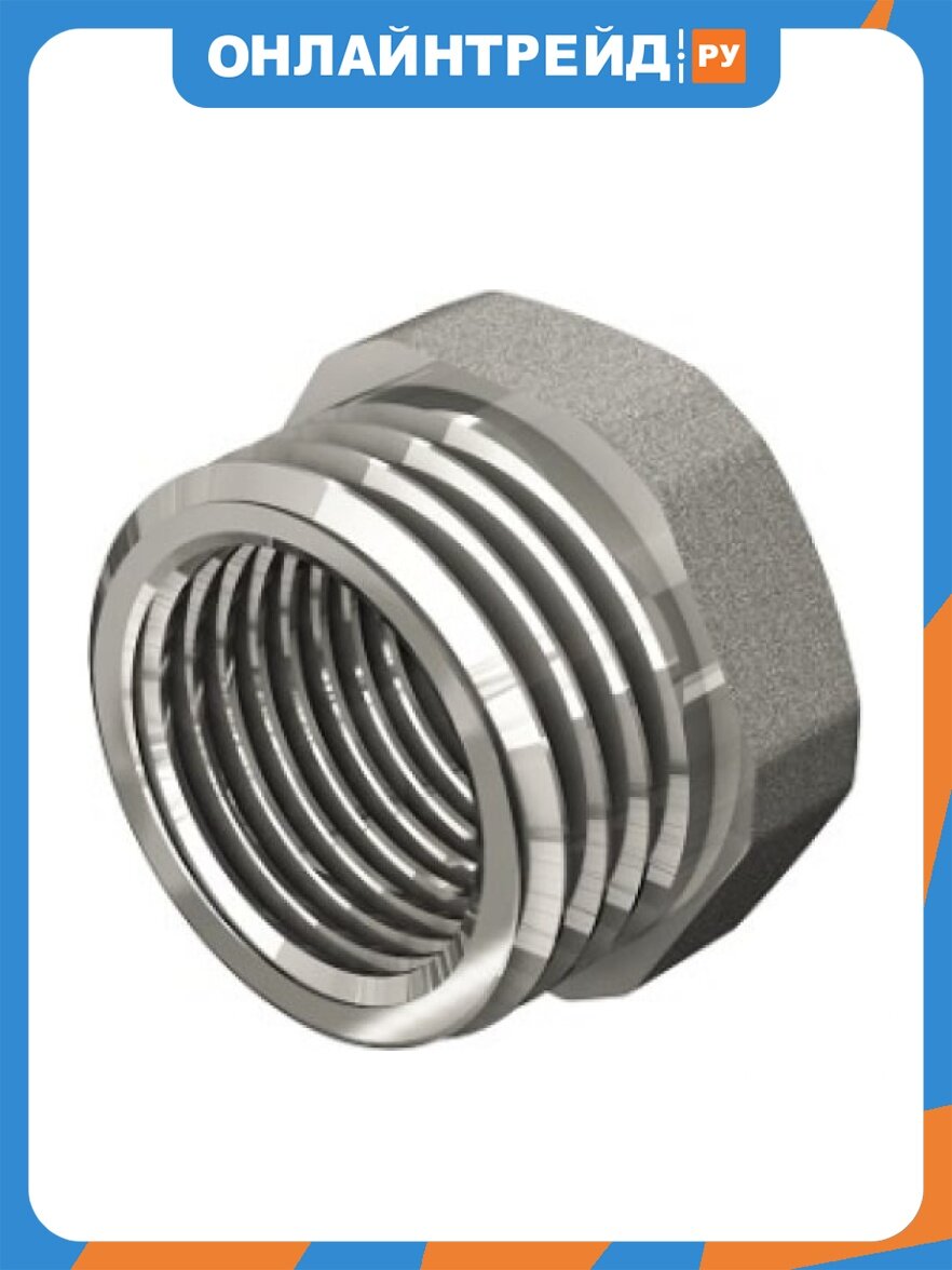 Футорка Elsen НВ, 1", 1/2", TIN латунь