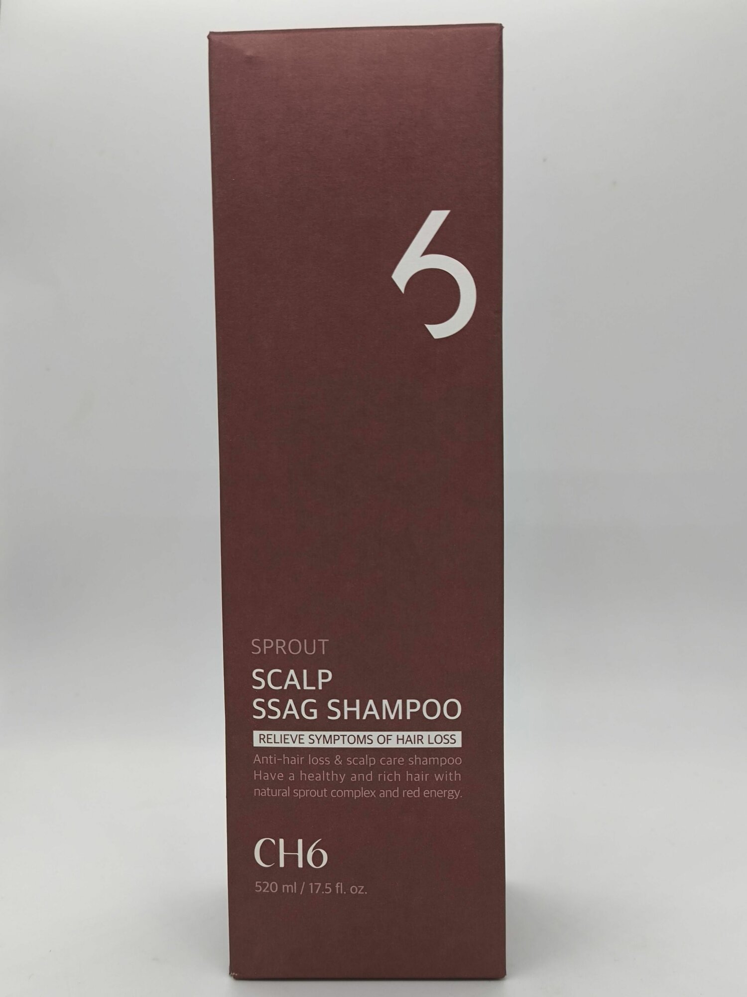 Шампунь от выпадения волос 520мл CH6 Scalp SSAG Shampoo