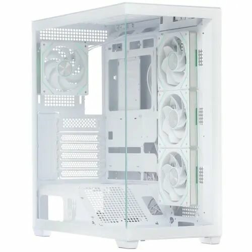 Компьютерный корпус Iron Pride INVADER Q9 (PRIDE INVADER Q9) белый - Midi Tower, E-ATX, USB 2.0 Type-A, USB 3.2 Gen 1 Type-A