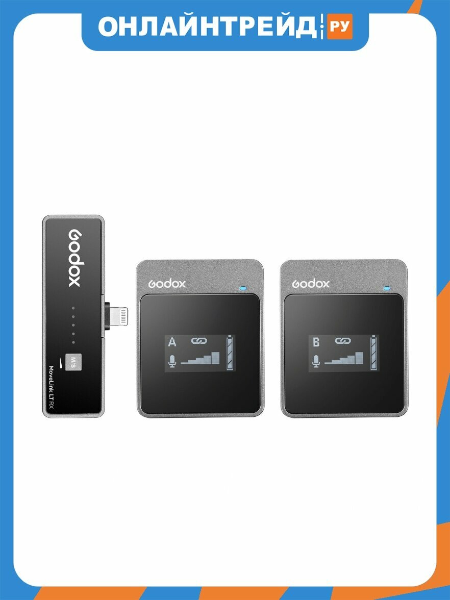 Godox Петличная радиосистема MoveLink LT2 для смартфона