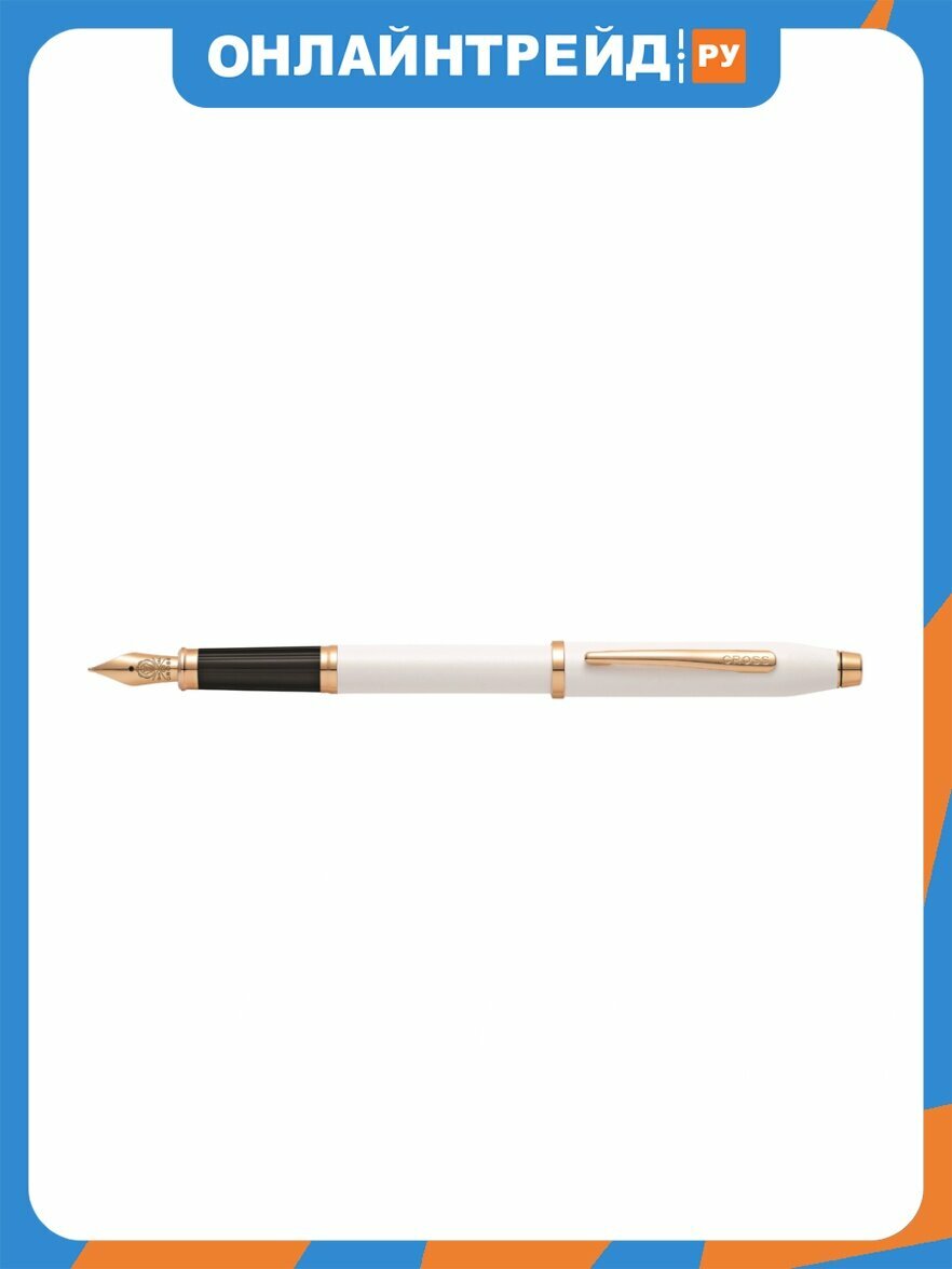 Ручка перьевая Cross Century II - Pearlescent White Lacquer, M