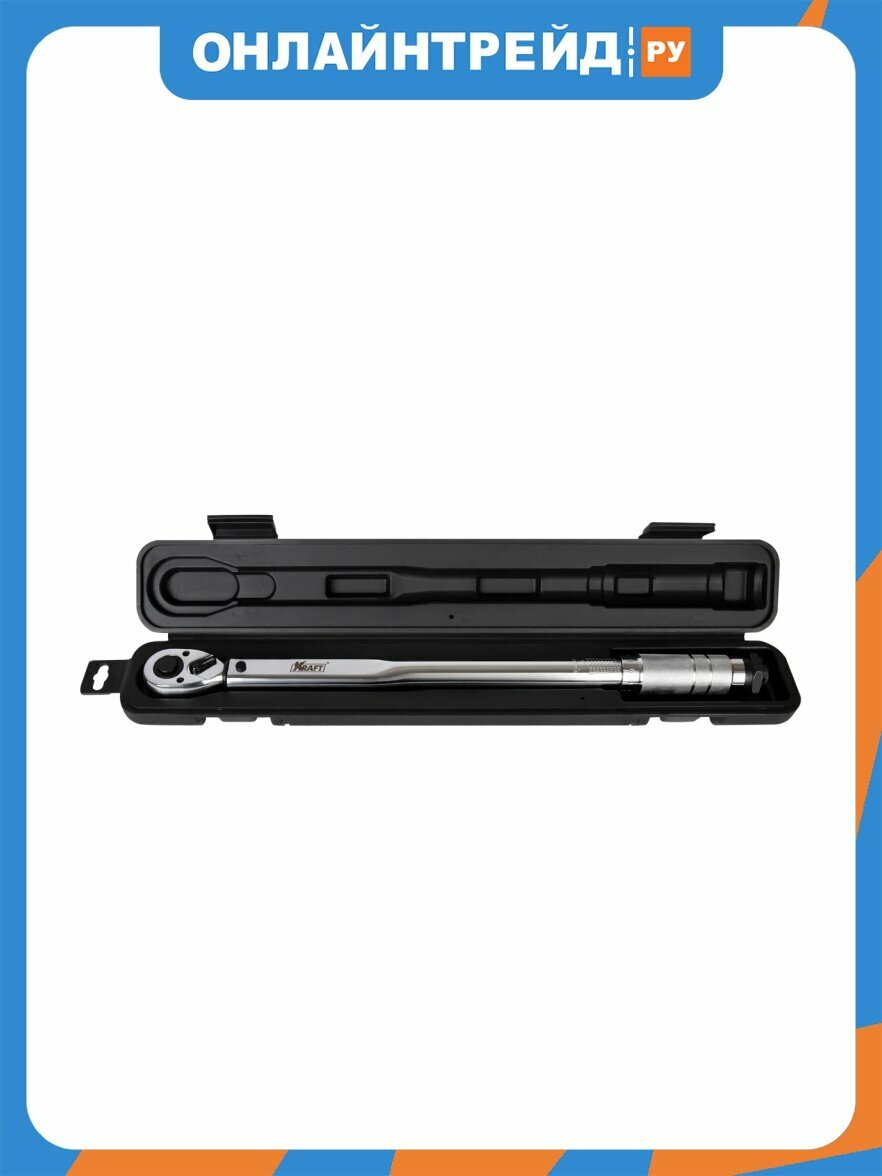 Ключ динамометрический Kraft 1/2" 40-210Нм