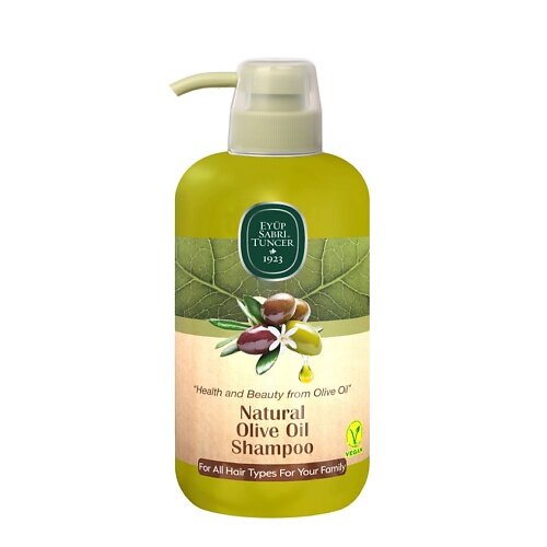 EYUP SABRI TUNCER Шампунь с маслом оливкового дерева Natural Olive Oil Shampoo, 600 мл