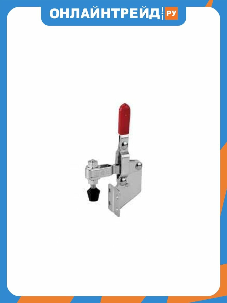 Зажим боковой Woodwork Toggle Clamps GH-101-B, с вертикальной ручкой усилие 100 кг